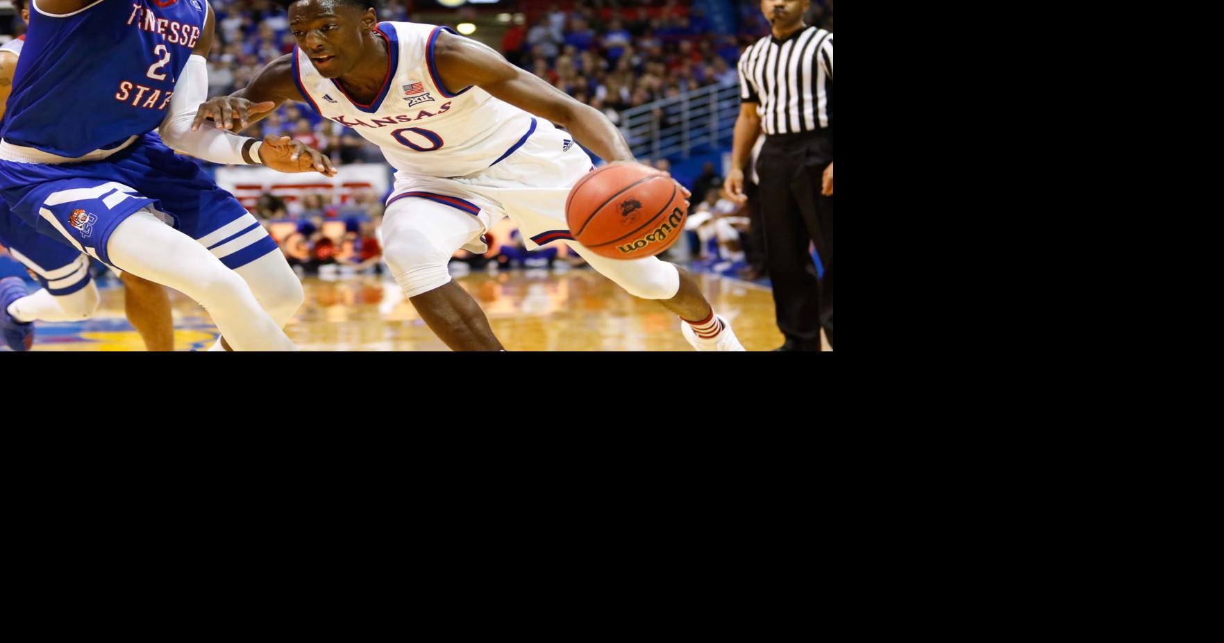 Freshman Marcus Garrett makes most of first career start, KU breezes ...