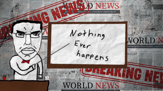 meme Nothing ever happens news fatigue | Opinion | kansan.com