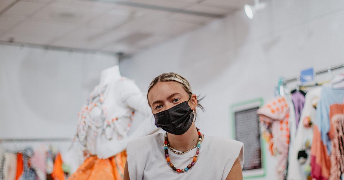 GALLERY: Inside KU visual arts student's clothing line debut | Gallery ...