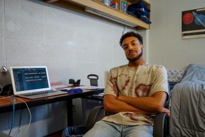 KU senior Grant Butler mixes lo-fi hip-hop beats from his dorm room ...