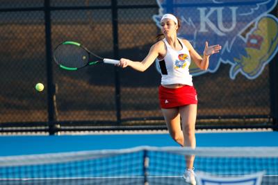 Kansas tennis continues hot streak with victory over Kansas State ...