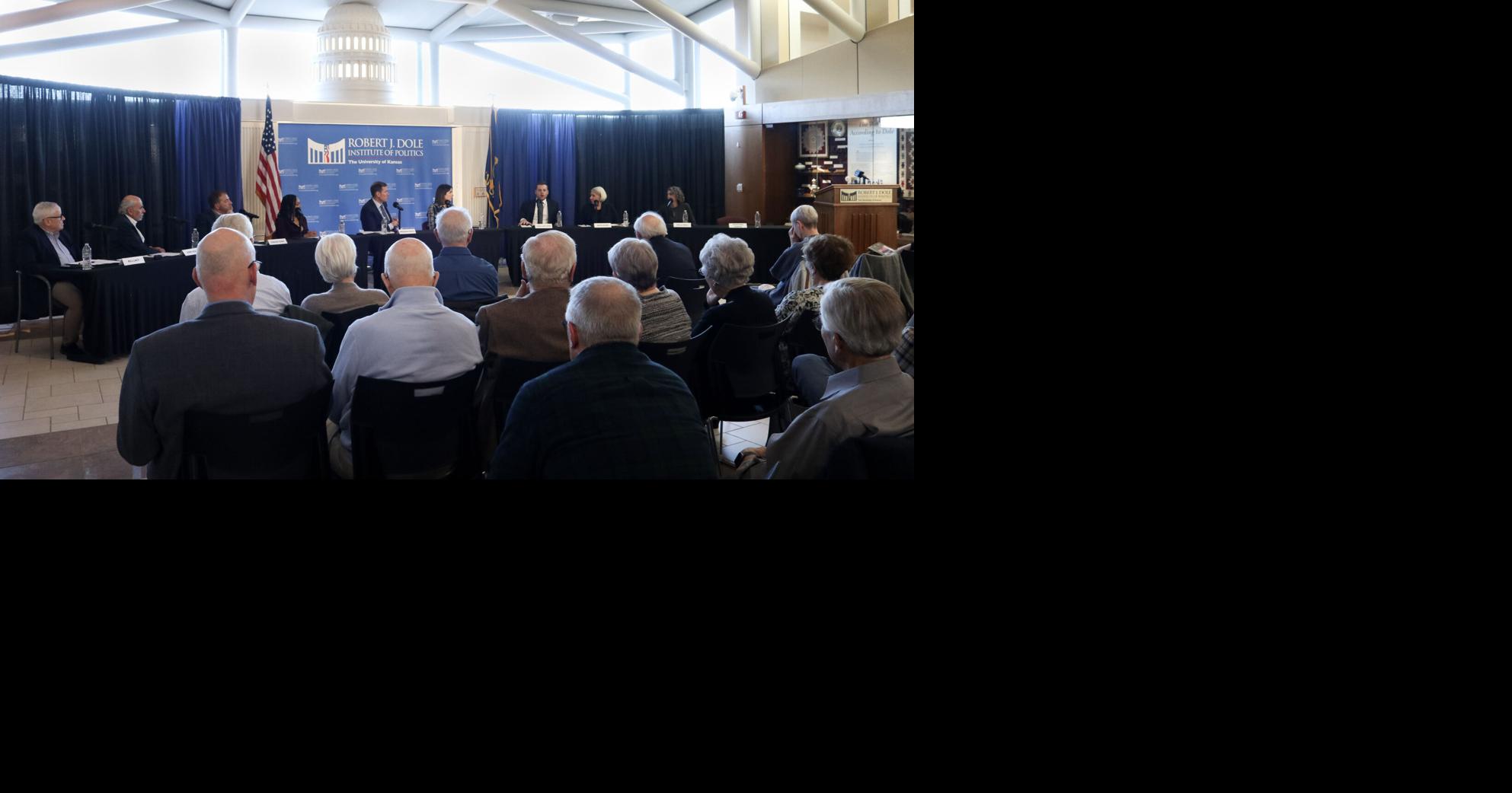 GALLERY: Dole Institute of Politics panelists ponder 2024 election ...
