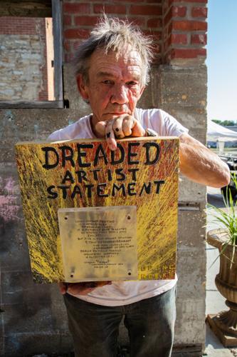 Controlled chaos: KU alumnus creates art with a sledgehammer and paint ...