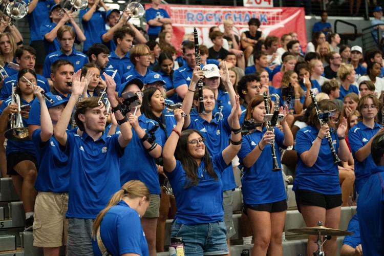 GALLERY: Kansas volleyball wins 2 of 3 matches at star-studded Jayhawk ...
