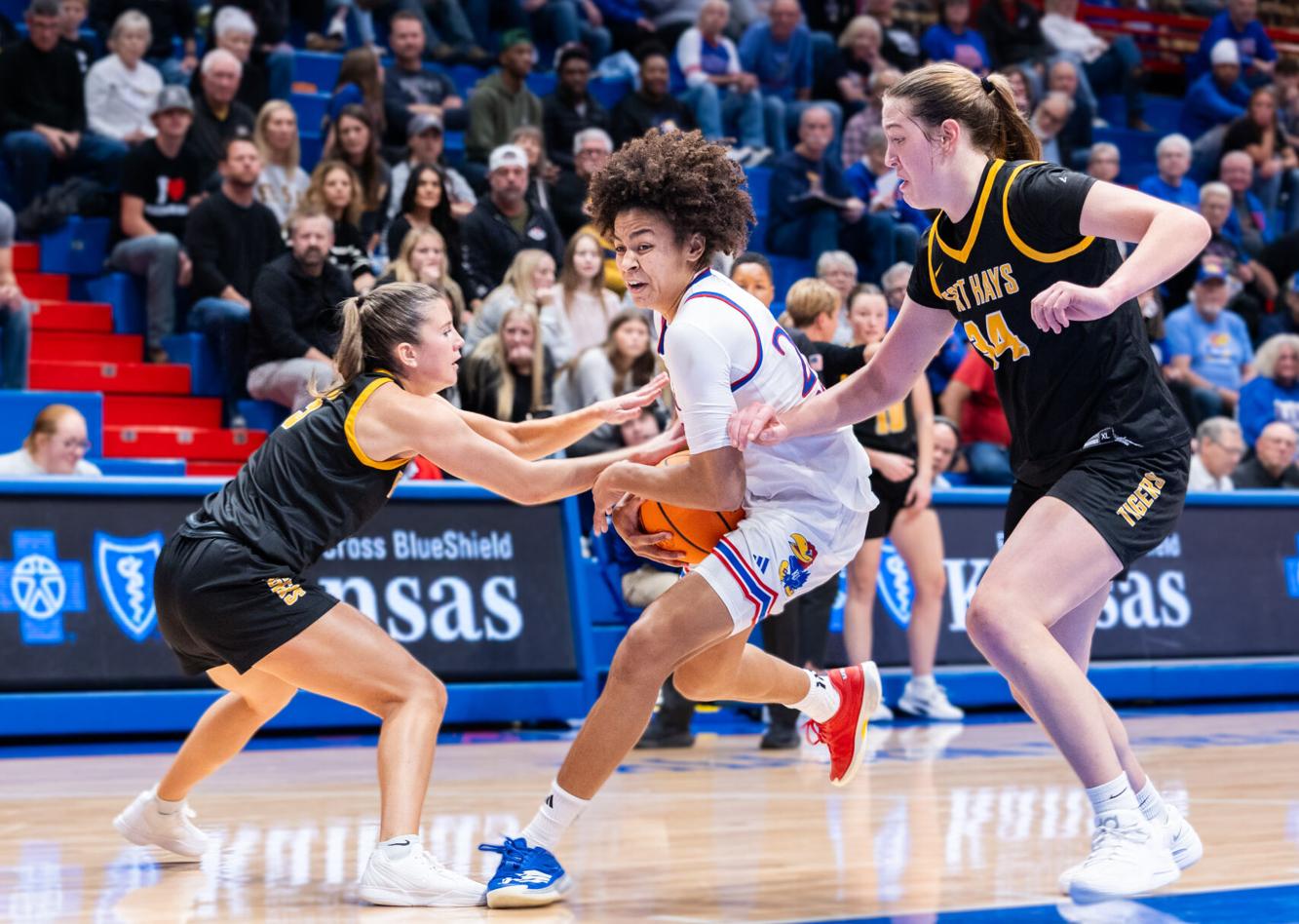 Jaliya Davis ties record as sixth consecutive Big 12 Freshman of the ...