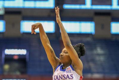 Aniya Thomas' 3-pointers lift Kansas women's basketball to victory over ...