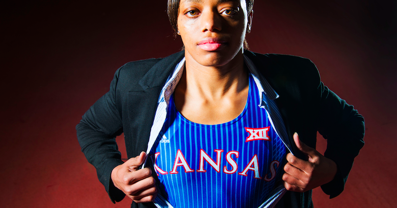Junior track star Rhavean King aims for law degree | Sports | kansan.com