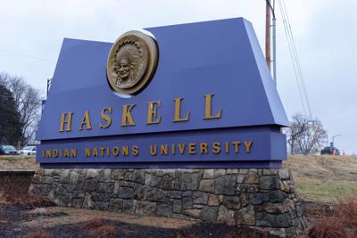 Haskell Foundation raises money to replace burned graduation tipi ...