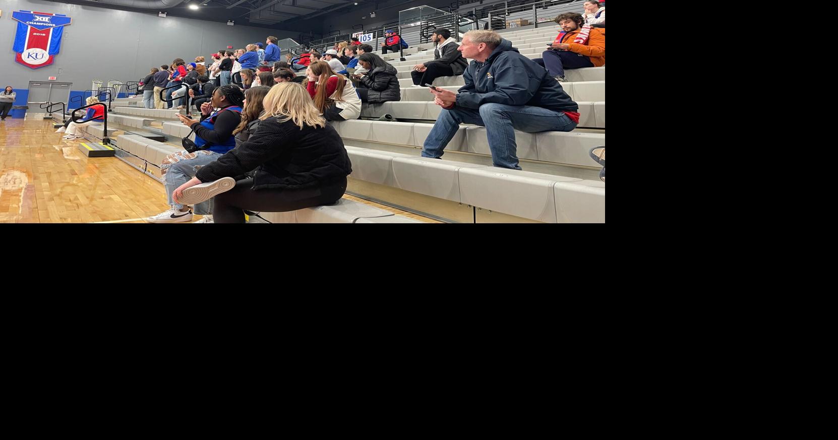 KU Athletics kicks students out of student section and into volleyball ...