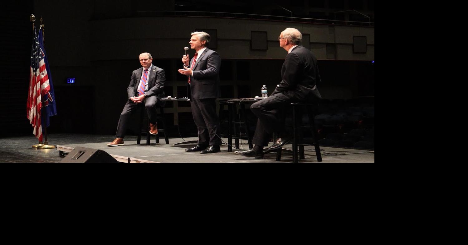 FBI director joins KU Chancellor and Sen. Moran in discussion on ...