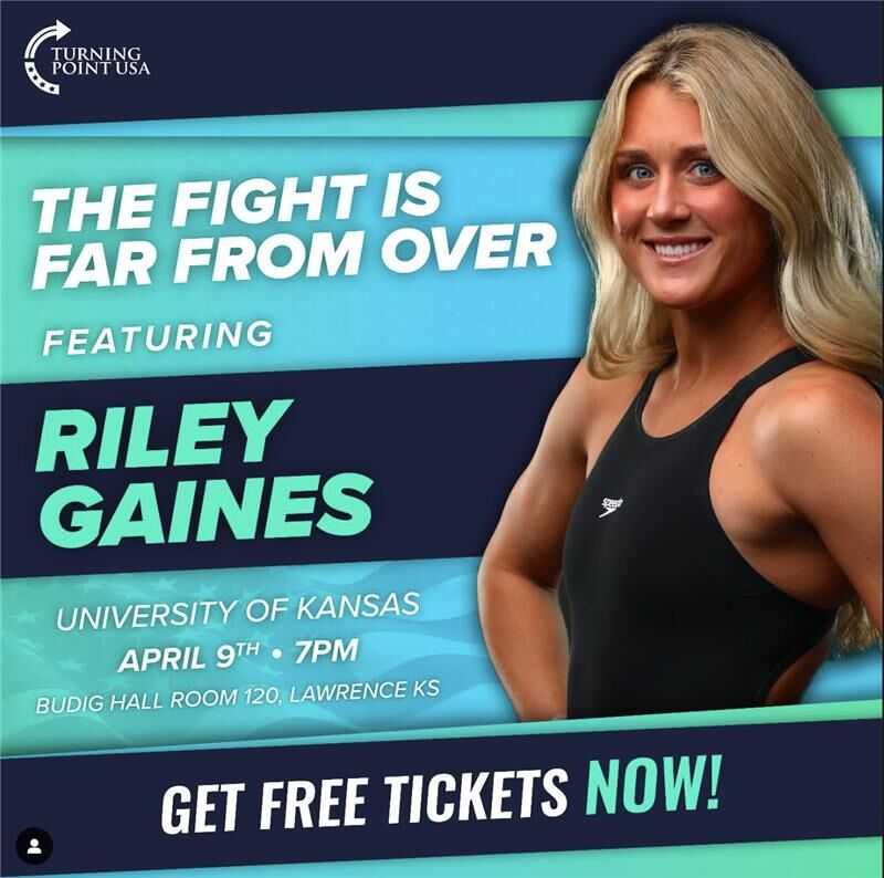 PREVIEW: Conservative activist Riley Gaines visiting KU on April 9 ...