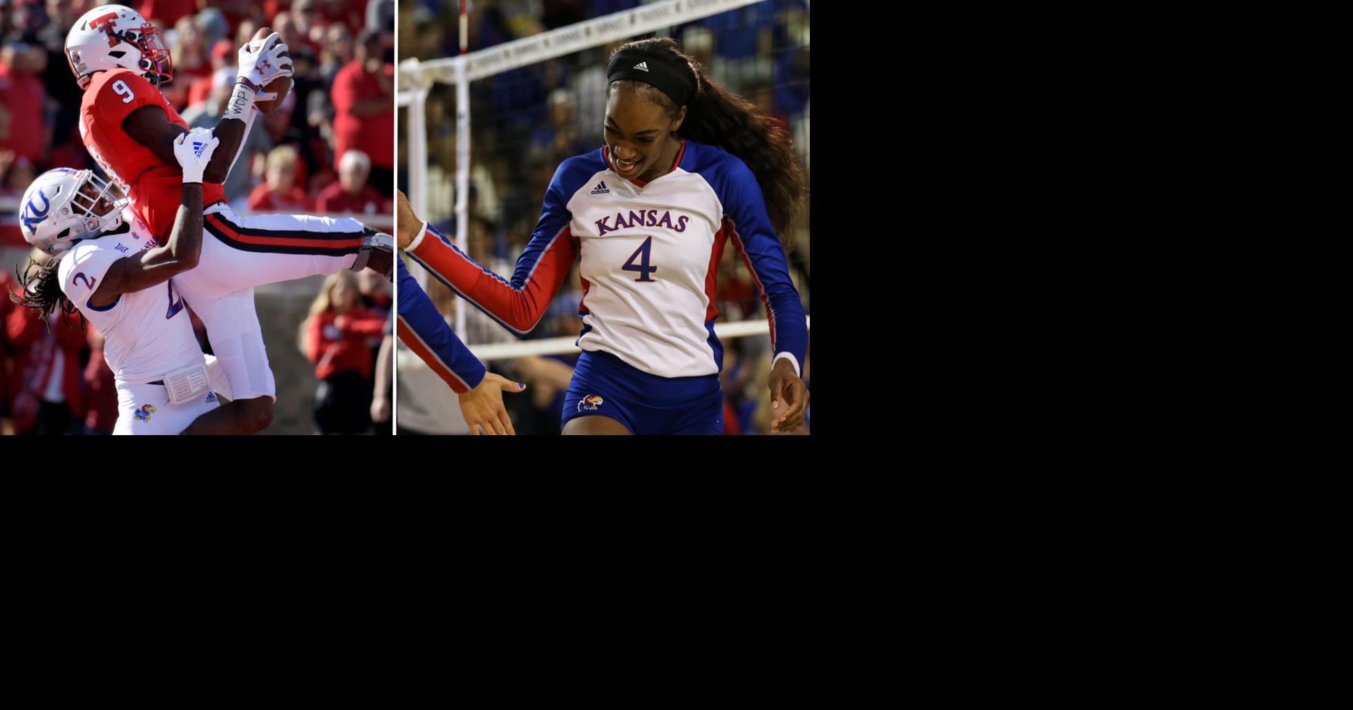 Athletes of the Week: Corione Harris and Jada Burse | Sports | kansan.com