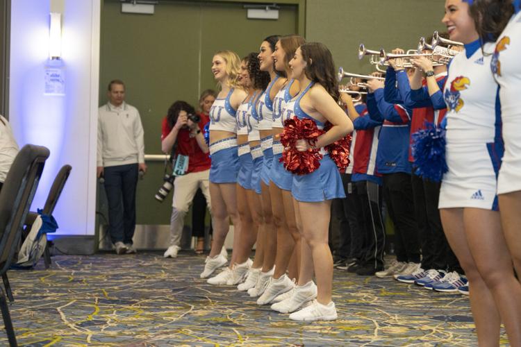 GALLERY: Kansas fans prepare for the NCAA first round with pep rally ...