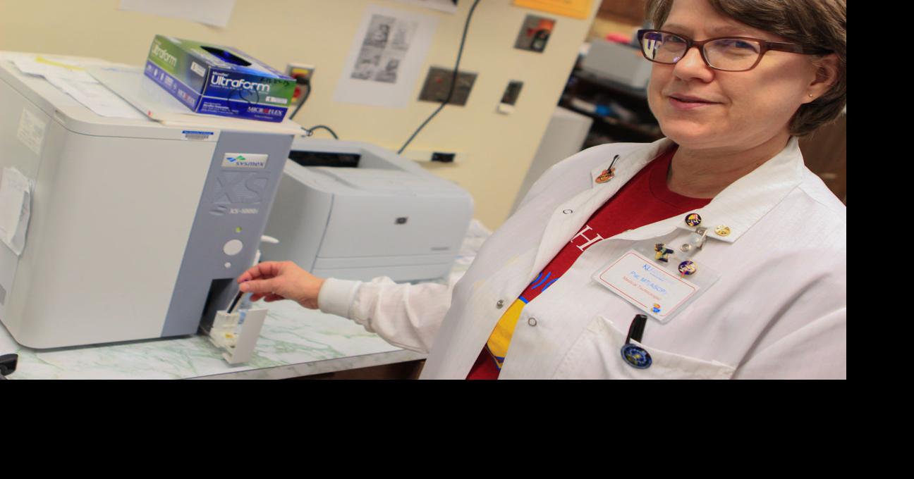 Day in the Life: Laura Kimble and Pat Moody, Watkins Health Center lab ...