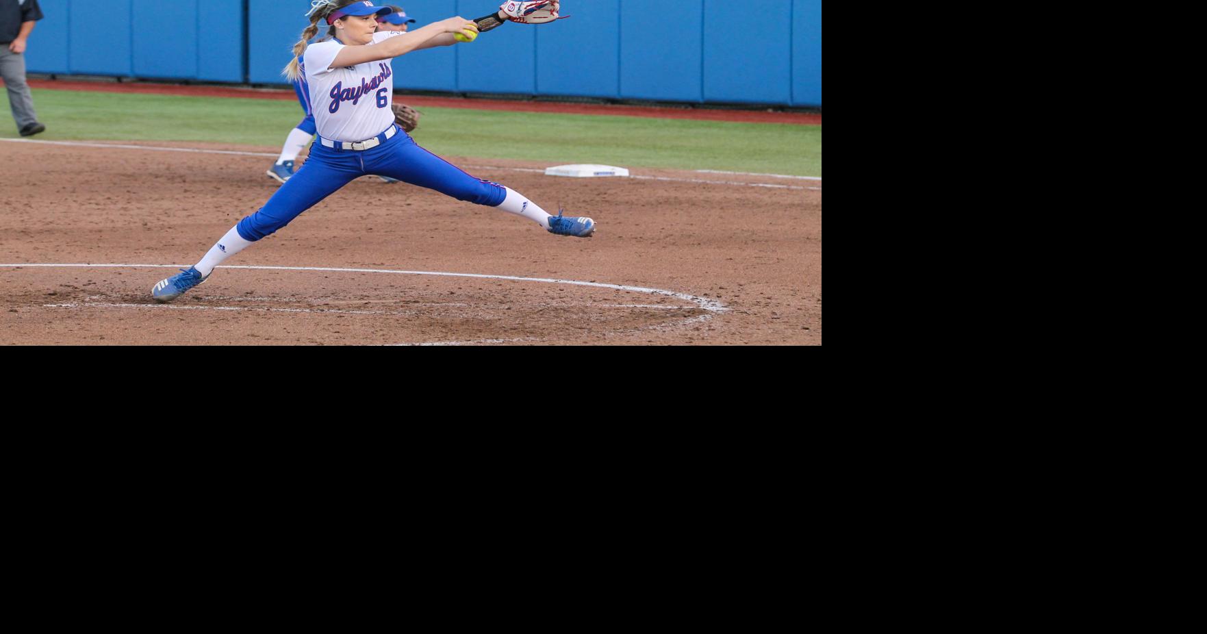 Kansas softball knocks off Nebraska-Omaha behind a no-hitter from Lexy ...