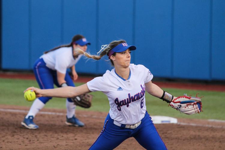 Kansas softball knocks off Nebraska-Omaha behind a no-hitter from Lexy ...