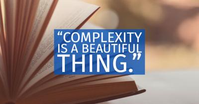 Literature can teach us how to understand the complexity of being human ...