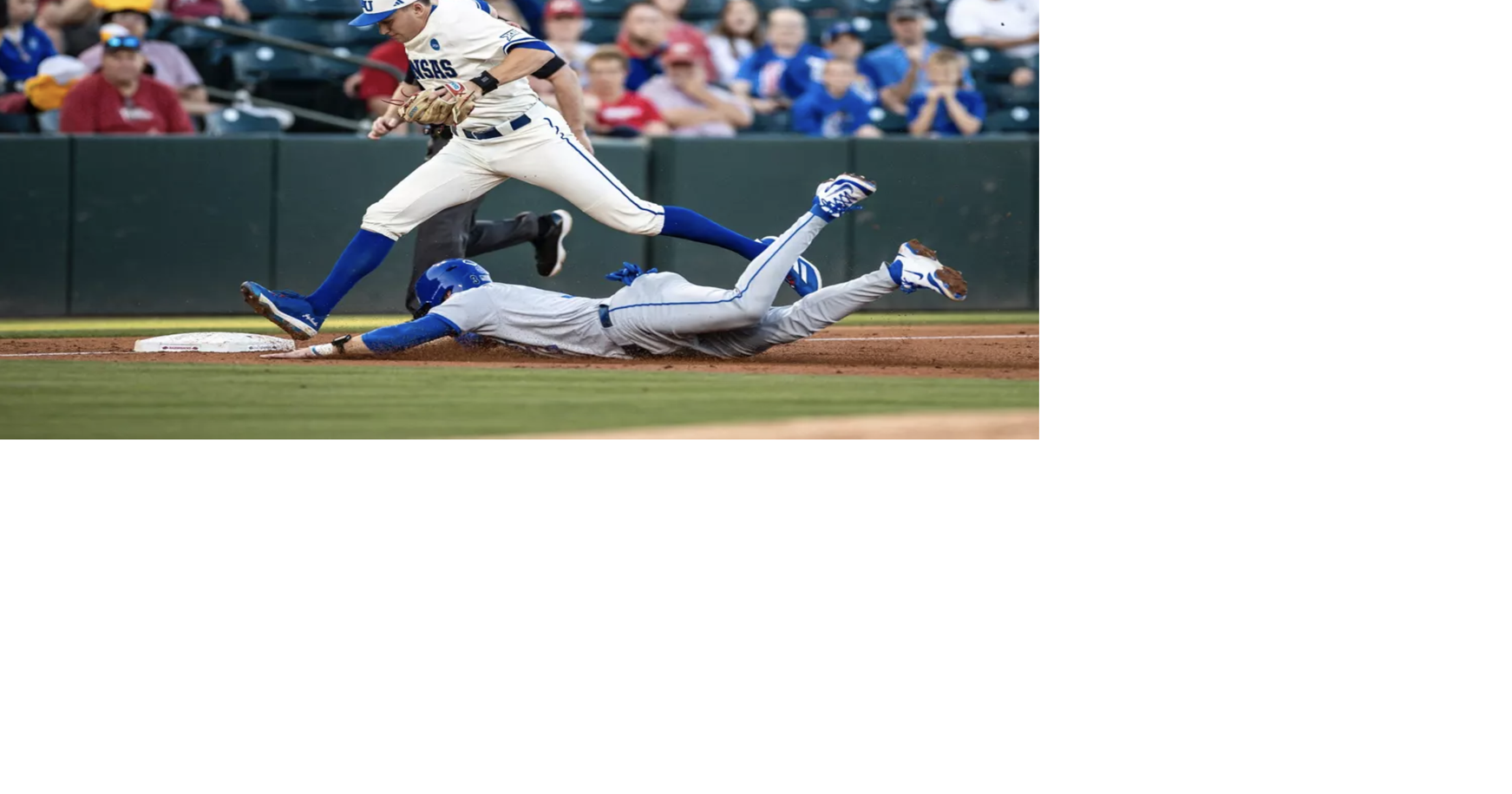 Seven-run 6th inning sinks KU baseball in NCAA Tournament opener vs ...