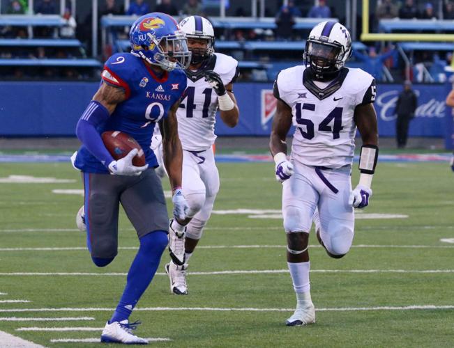 King's crowning: Wide receiver Nigel King bringing the Jayhawk offense ...