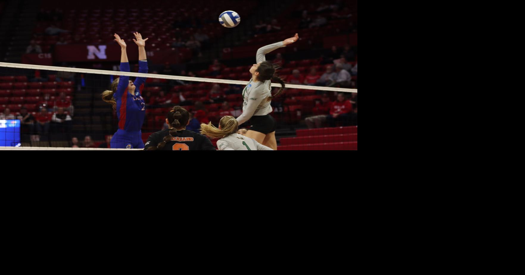 A Kansas block party leads the way in a sweep over #7 Miami | Sports ...