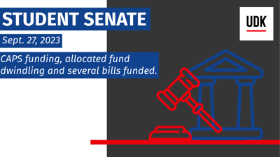 KU Student Senate's unallocated fund; 'We do not have much money as of ...