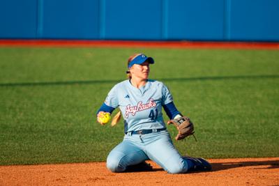Kansas softball mercy rules Missouri State in mid-week matchup | Sports ...