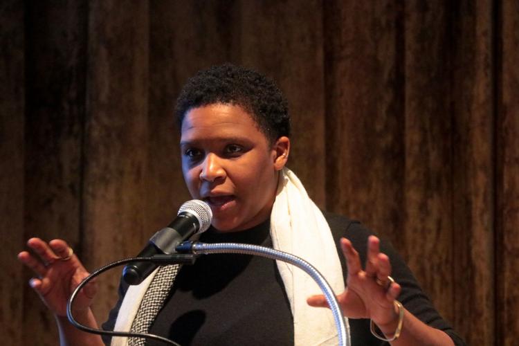 Visiting artist Alexandra Bell questions racial media biases through ...