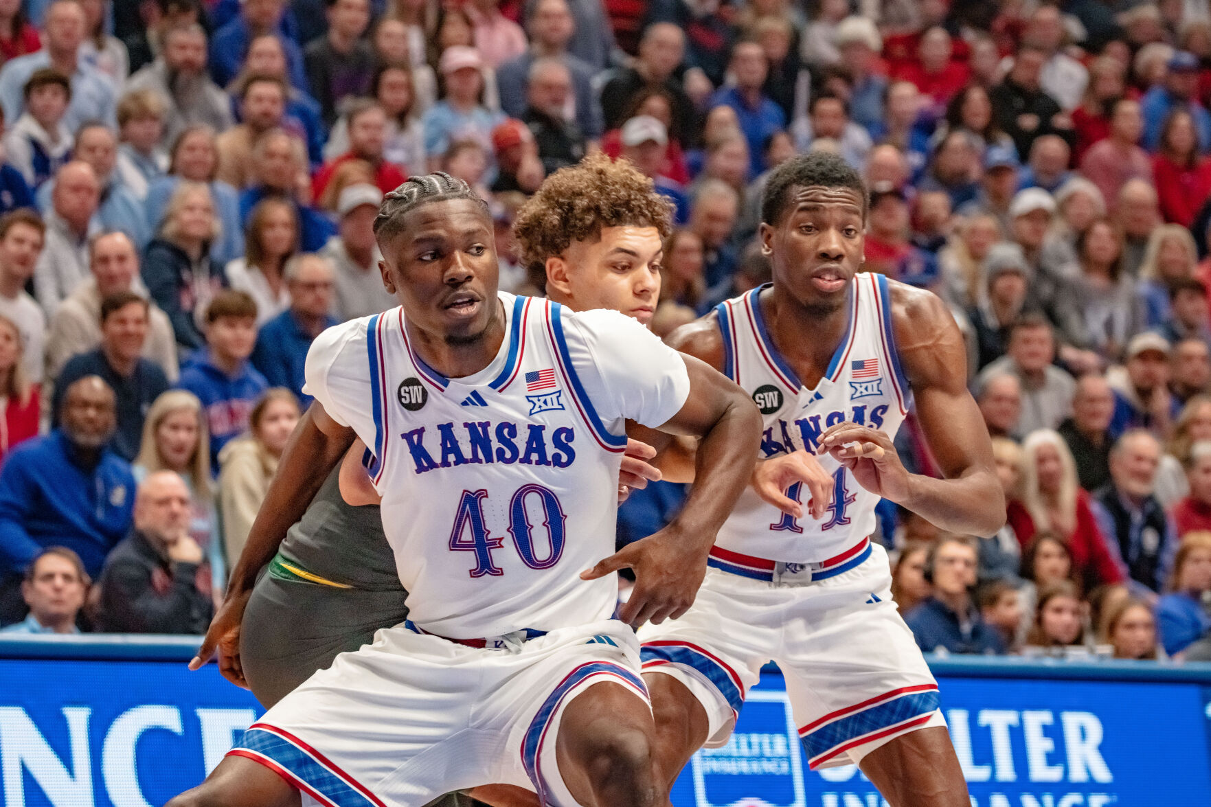 Peterson, Bidunga clicking as duo as Kansas basketball rolls past ...