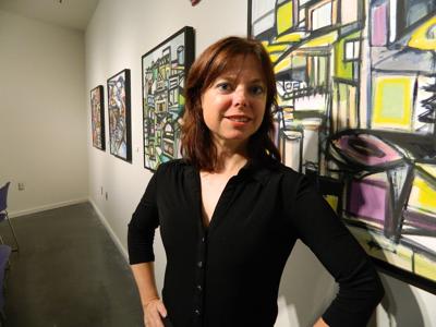 Alumna Karen Matheis’ exhibit downtown integrates art and surroundings ...