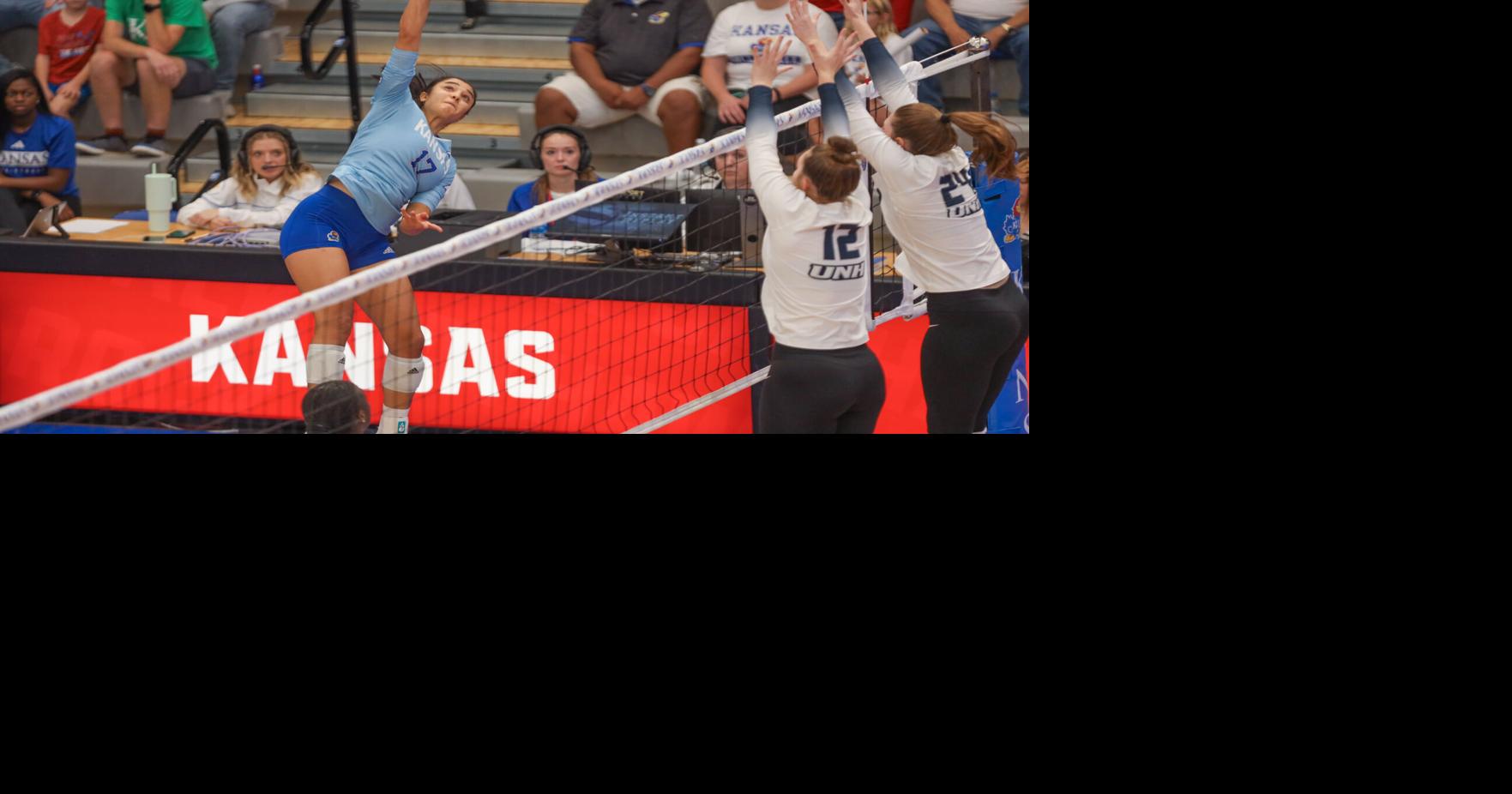 Kansas volleyball sweeps day one of the Jayhawk Classic | Sports ...