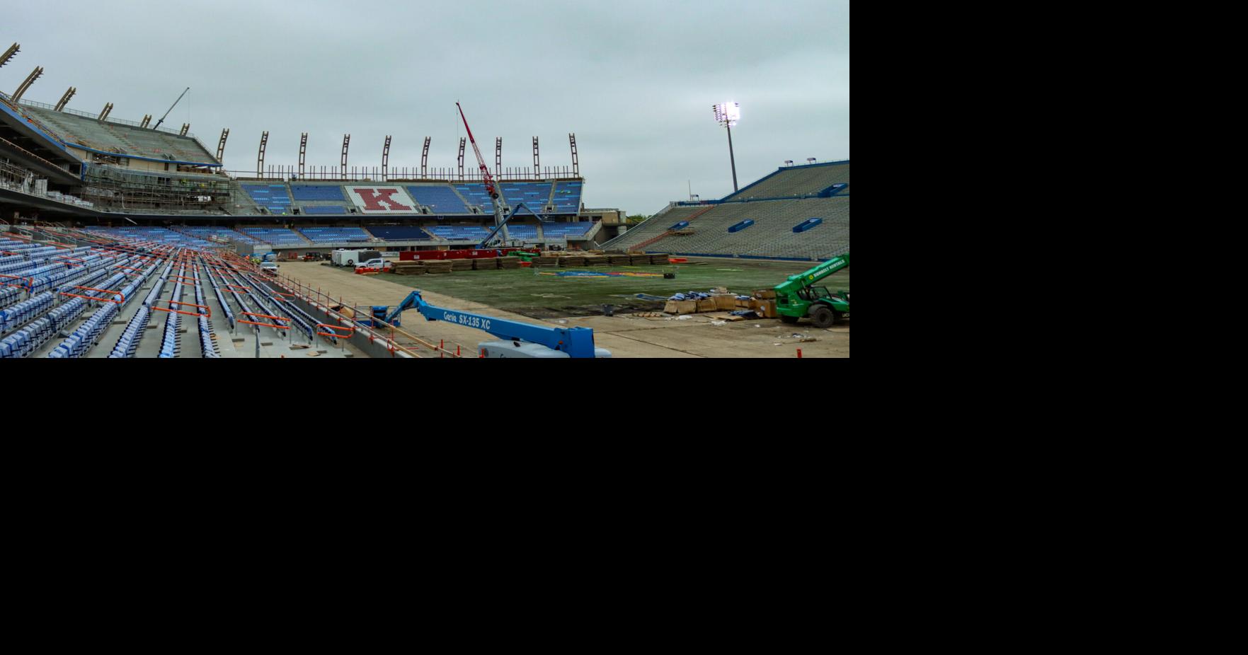 Kansas AD Travis Goff provides construction tour and update on David ...