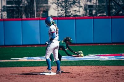 Kansas softball secures series sweep in victory over Houston | Sports ...