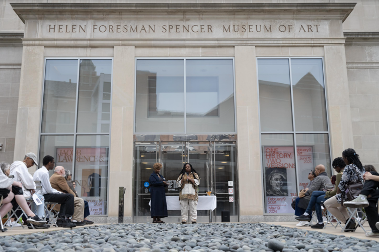 Abolitionist Patrisse Cullors performs ceremony in honor of Emmett Till ...
