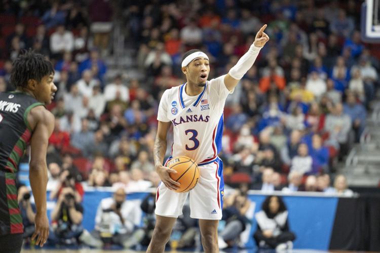 GALLERY: Game photos from Kansas' first round victory in the NCAA ...