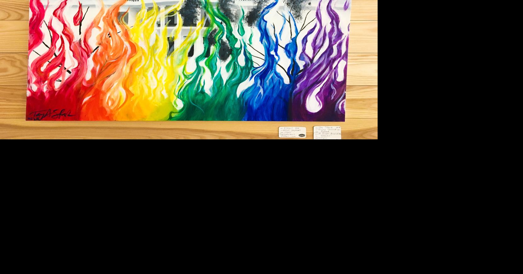 University graduate's politically-charged art on display at public ...
