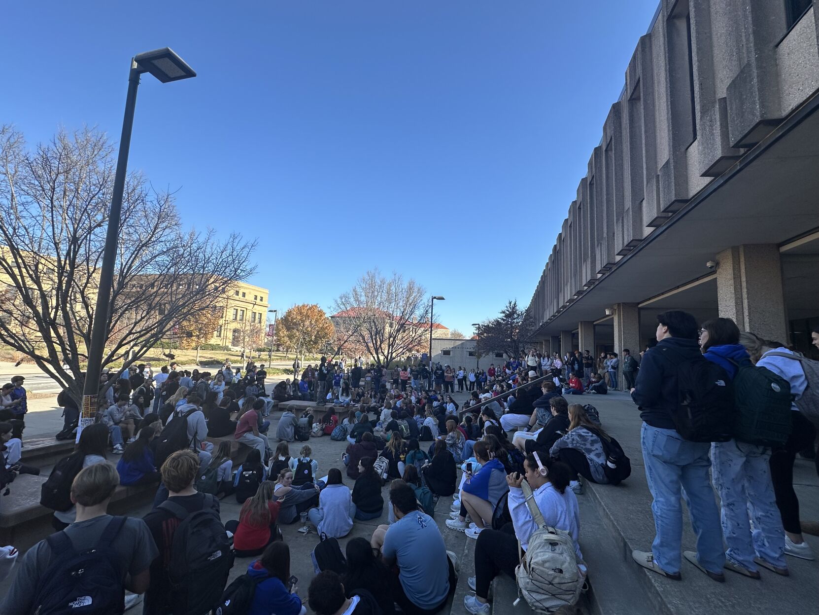 Preacher Sister Cindy draws big crowd on KU's campus | News | kansan.com