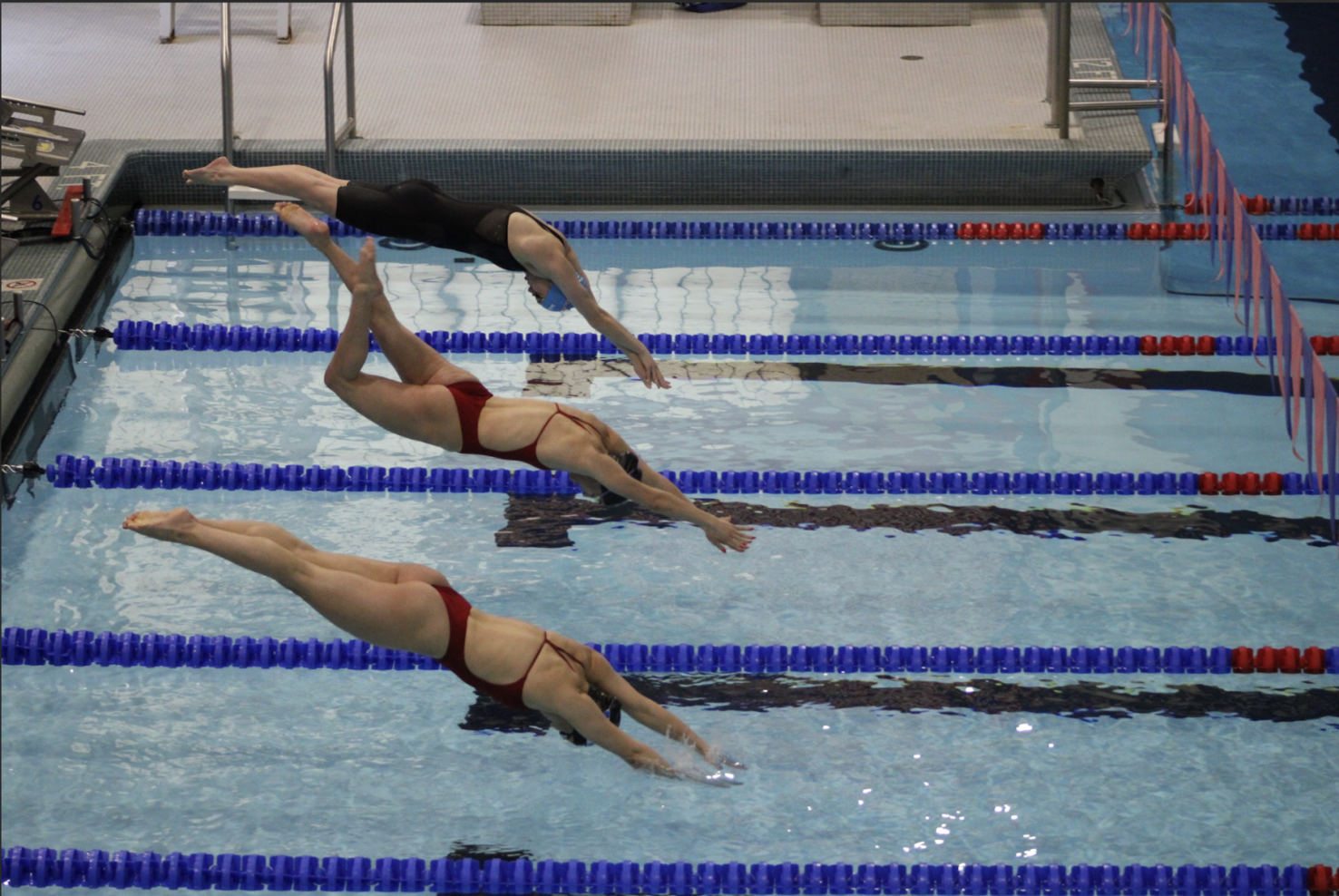 Kansas swim and dive caps off regular season with win over Iowa State ...