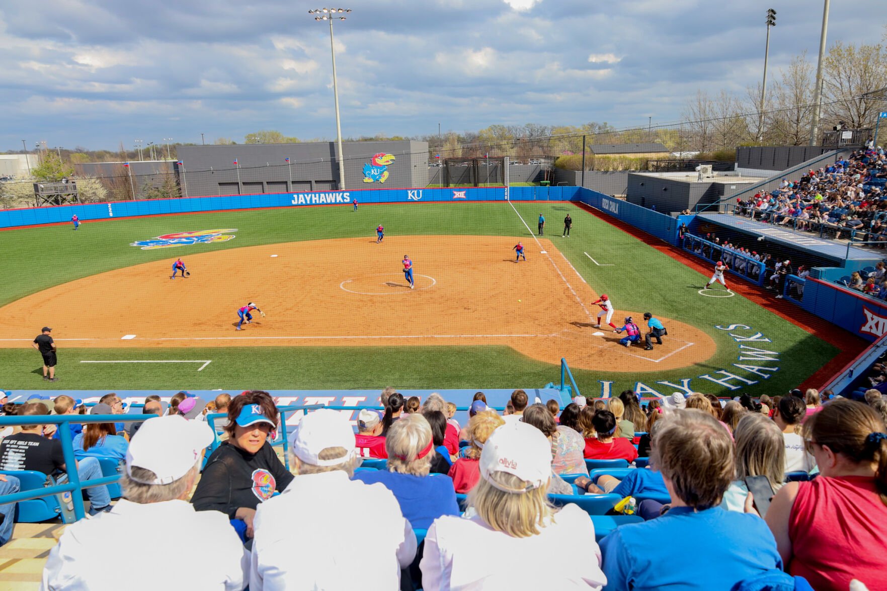 Rough start sinks Kansas softball to run-rule loss against Arizona ...