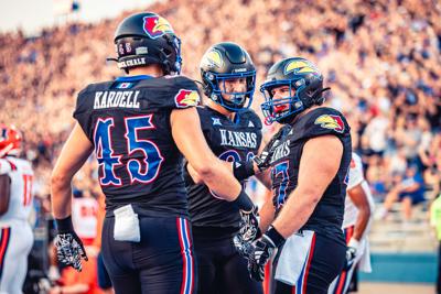‘Kansas kids are starting to show they can play’: Tight ends Mason ...