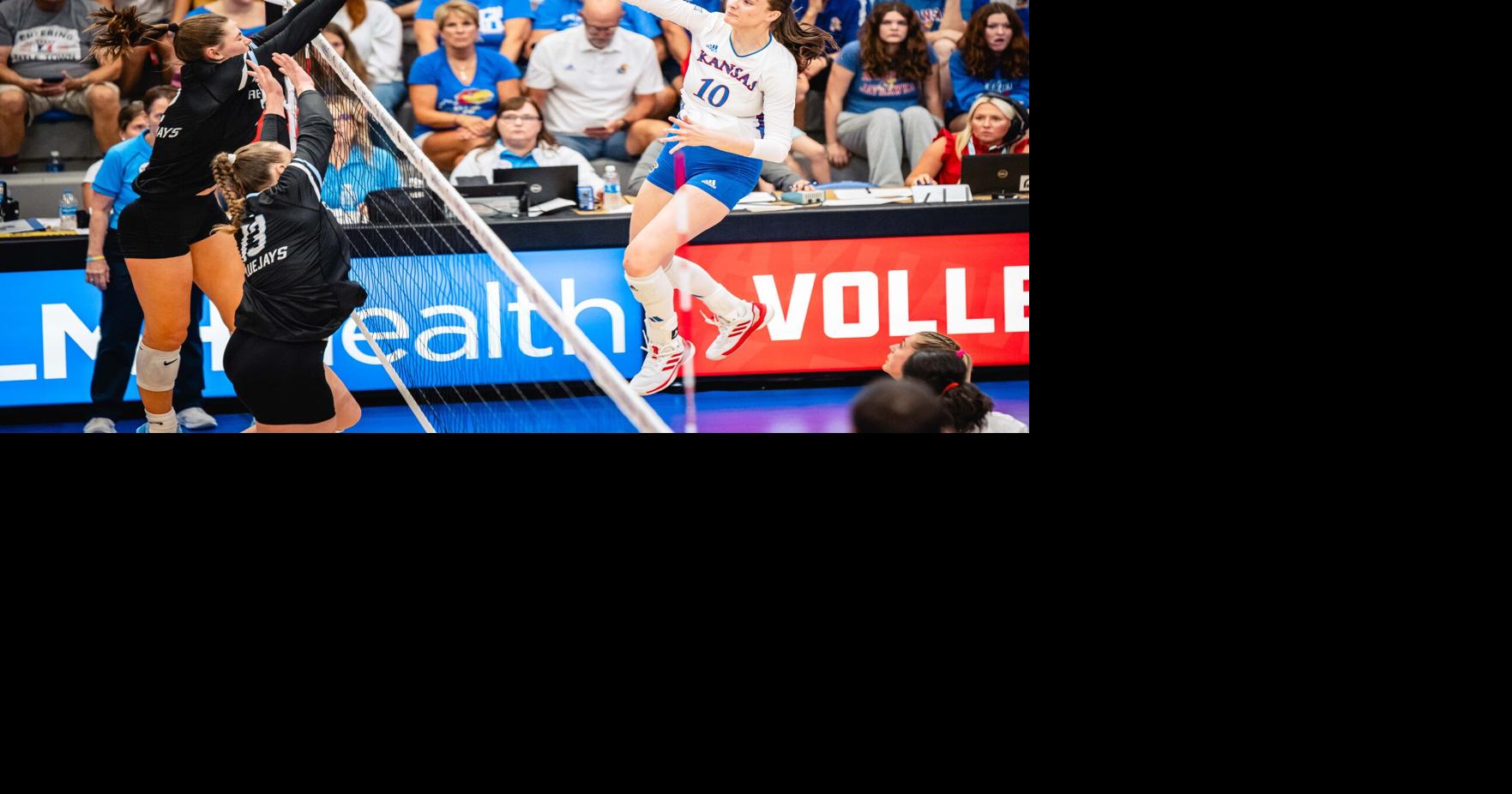 Reese Ptacek leads the way as Kansas volleyball picks up slew of Big 12 ...