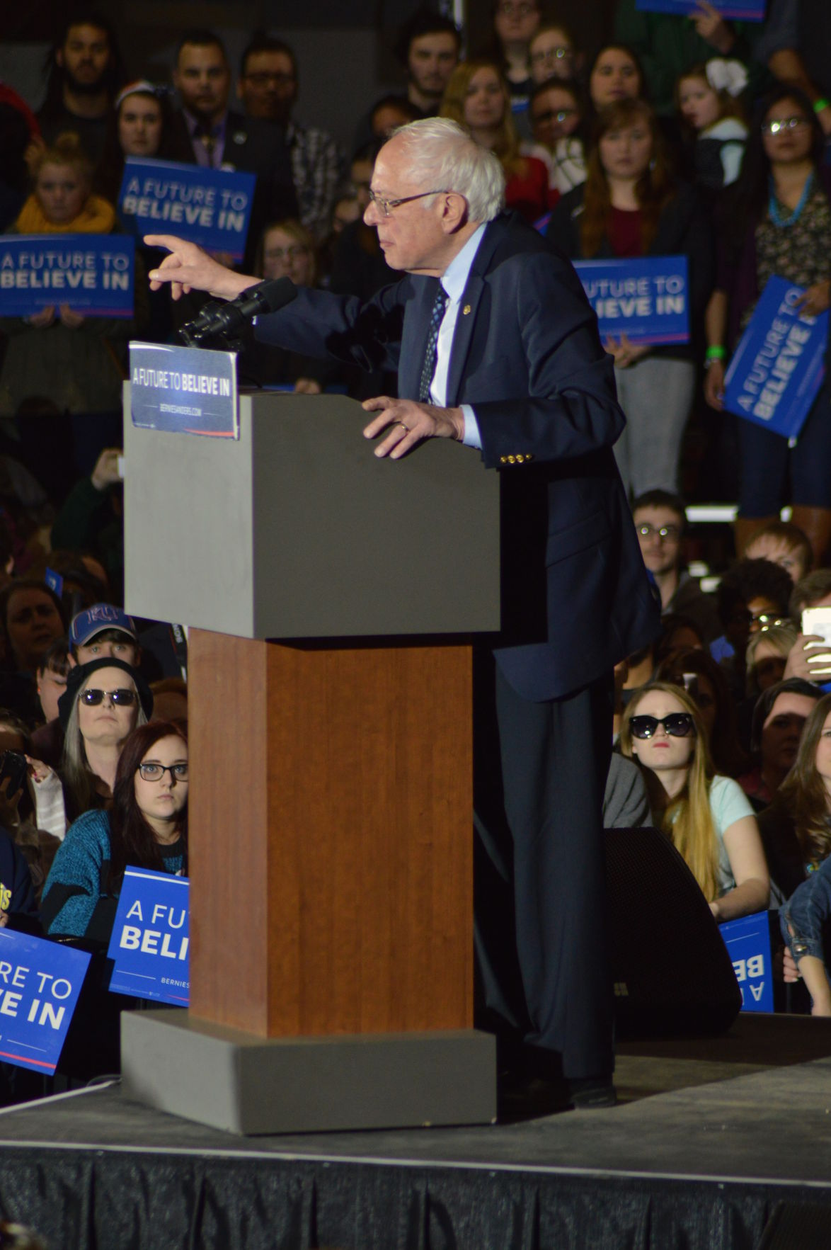 Gallery: Bernie Sanders at the Douglas County Fairgrounds | | kansan.com