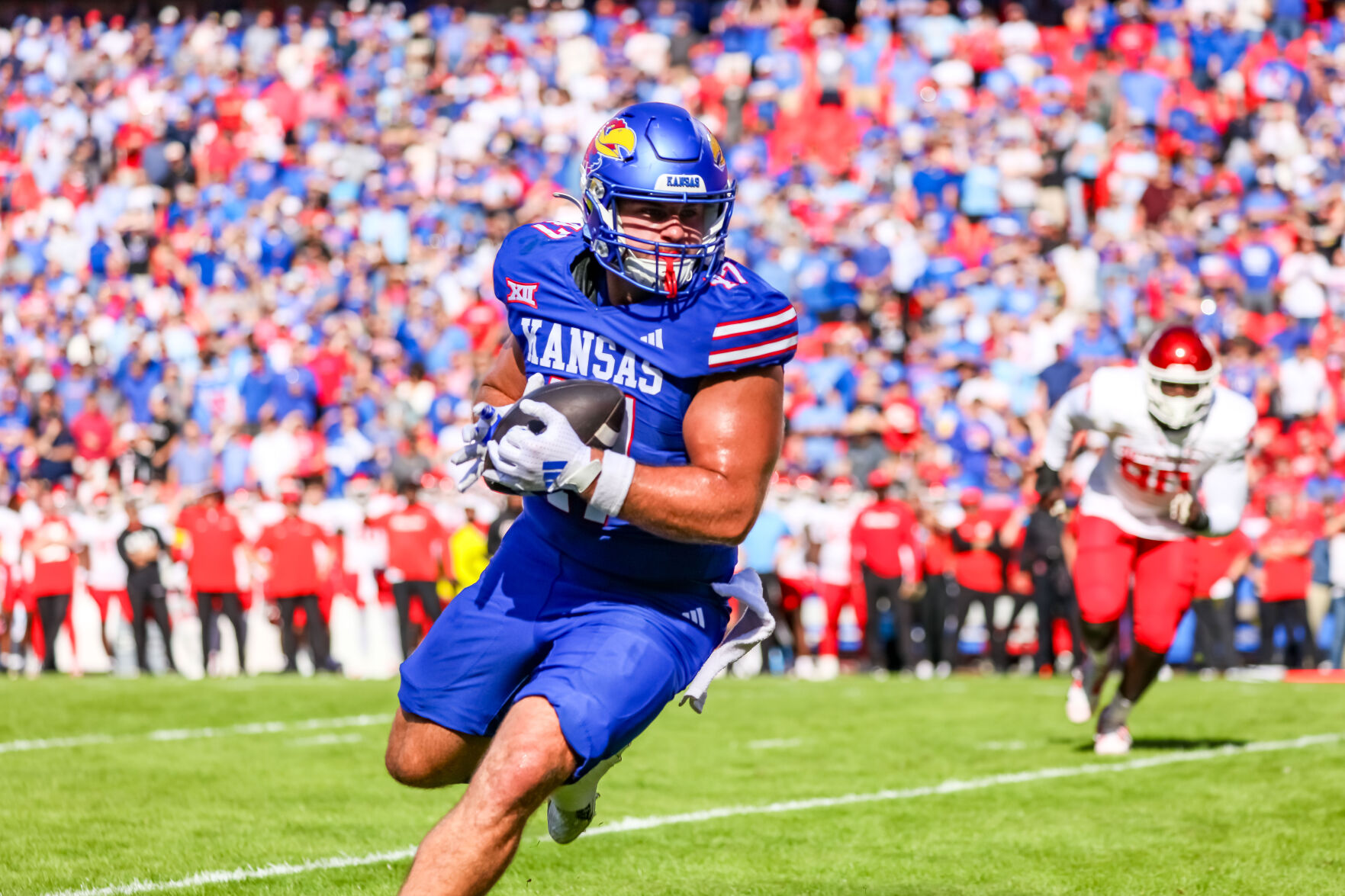 Kansas football Jayhawks impress on second day of Big 12 Pro Day ...