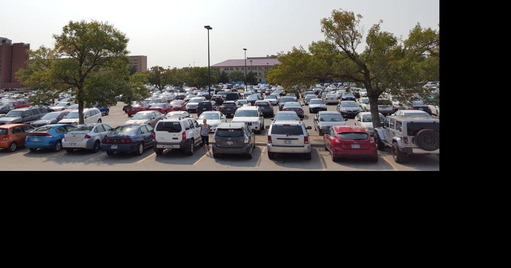 The ongoing battle of cars vs. spots; the story of an overcrowded ...