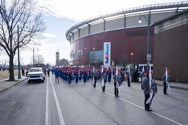 GALLERY: Kansas fans paint Beale Street crimson and blue in excitement ...