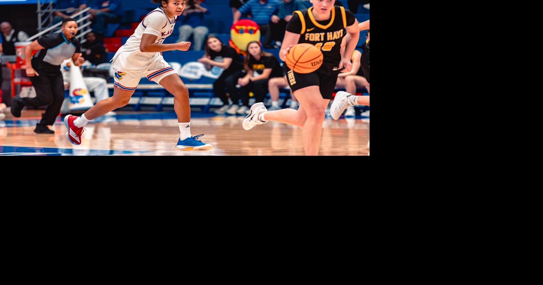 Davis, Nichols lead Kansas women's basketball to exhibition win over ...