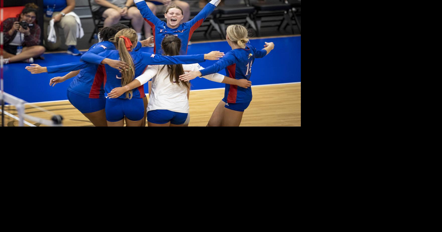 Kansas volleyball drops their first match of the season to UNLV ...