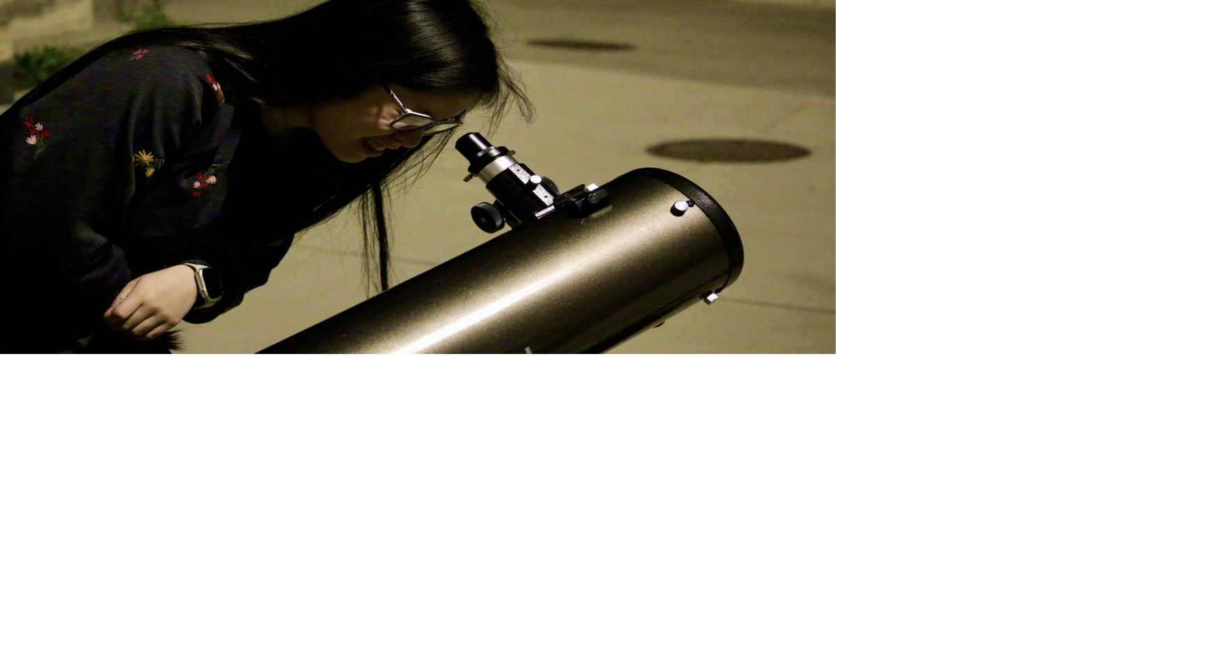 Students use stargazing event to unwind with KU Astronomy program ...