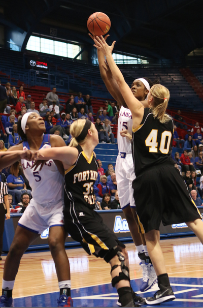 Chelsea Gardner shines as Kansas dominates preseason opener | Sports ...
