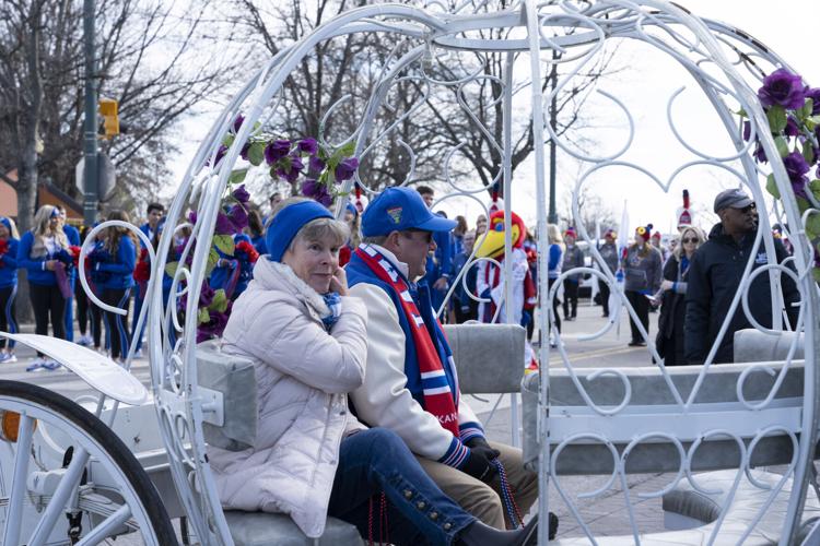 GALLERY: Kansas fans paint Beale Street crimson and blue in excitement ...