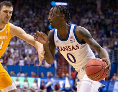 KU men's basketball senior guard Marcus Garrett named to Bob Cousy ...